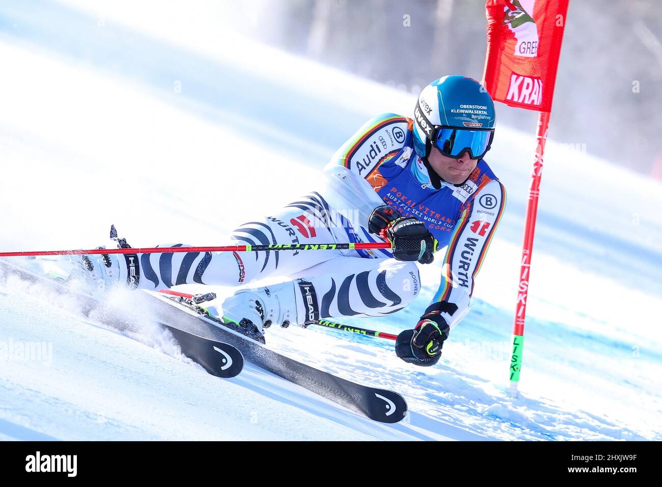 Kranjska Gora, Kranjska Gora, Slovénie, 13 mars 2022, SCHMID Alexander ...