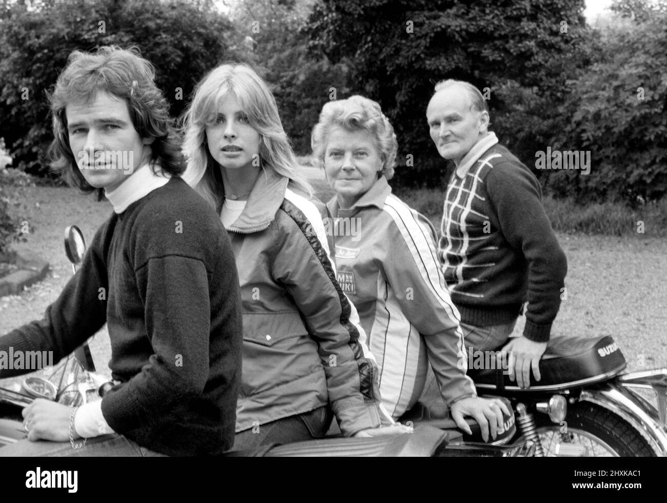 Barry sheene and stephanie Banque de photographies et d’images à haute ...