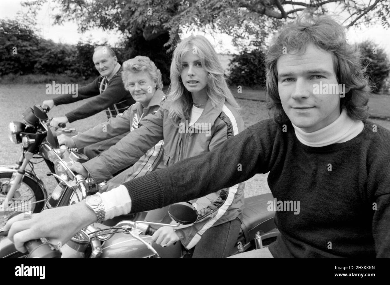 Barry sheene and stephanie Banque de photographies et d’images à haute ...