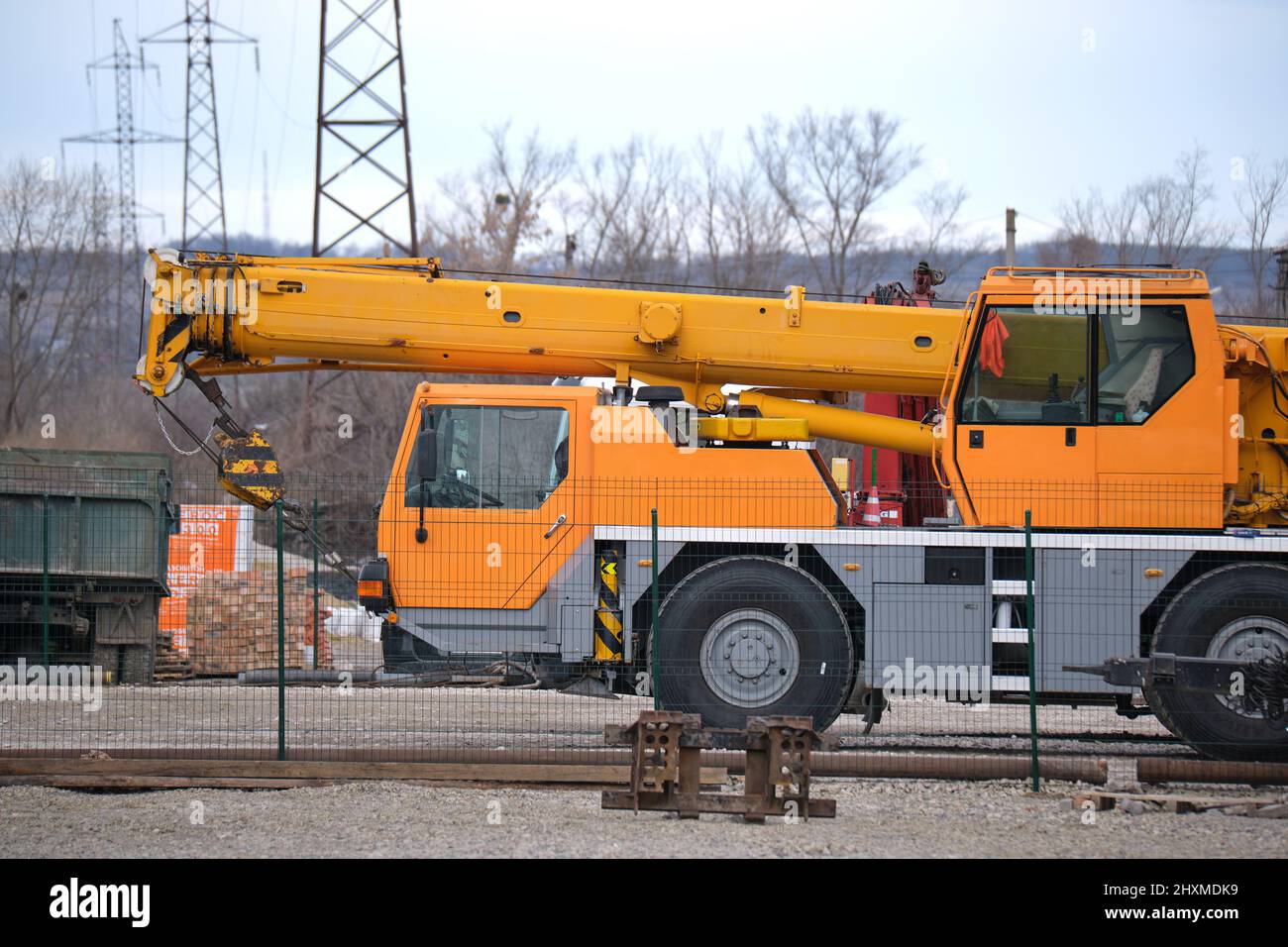 Grue mobile robuste Banque de photographies et d’images à haute ...