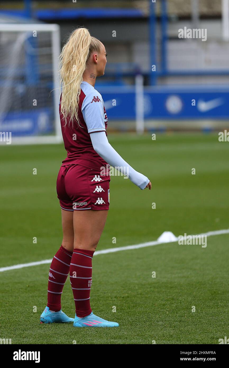 Alisha Lehmann (#7 Aston Villa) pendant le match de la FA Barclays ...