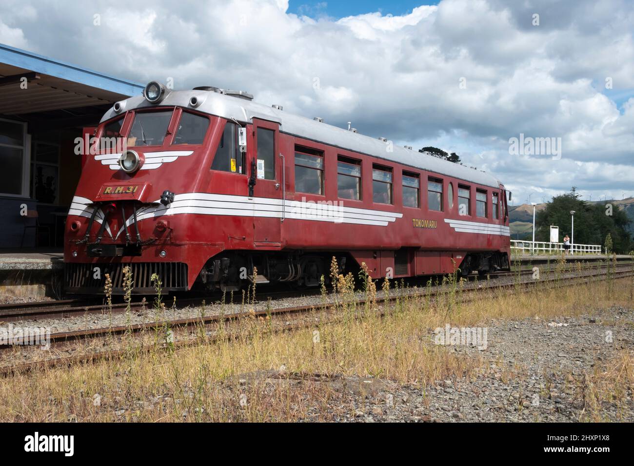 New Zealand Railways RM Class Standard Railcar, RM31, 'Tokomaru', à la ...