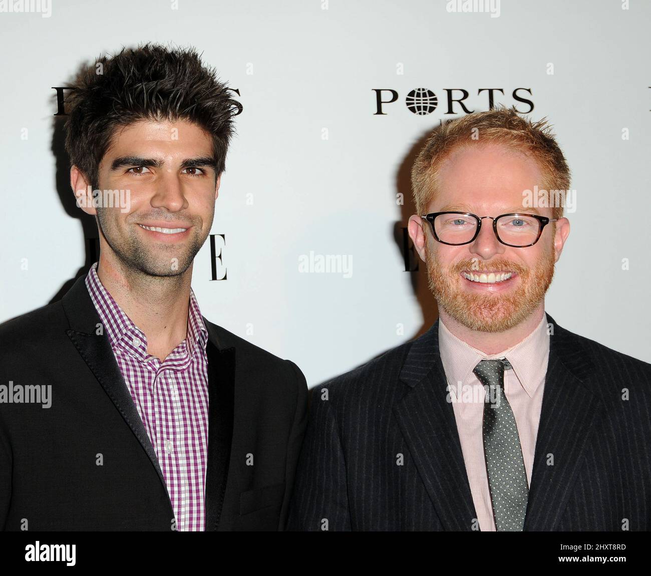 Jesse Tyler Ferguson et Justin Mikita lors de la Fête des femmes à la ...