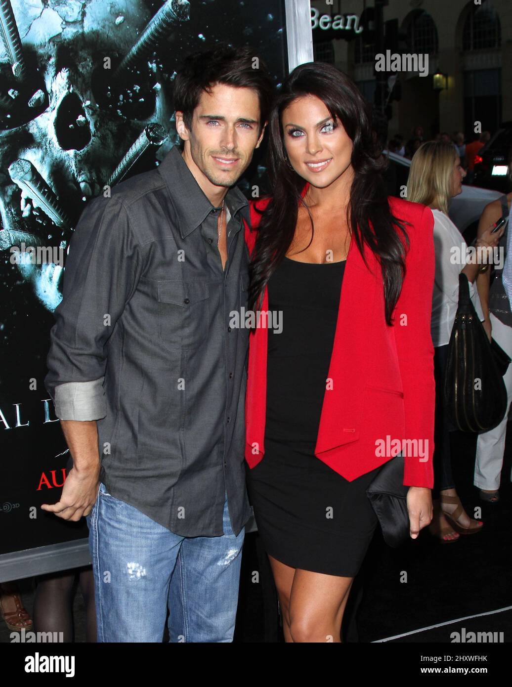 Brandon Beemer et Nadia Bjorlin assistent à la projection spéciale ...