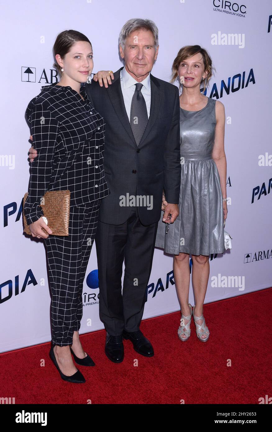 Georgia Ford, Harrison Ford et Calista Flockhart participent à la ...