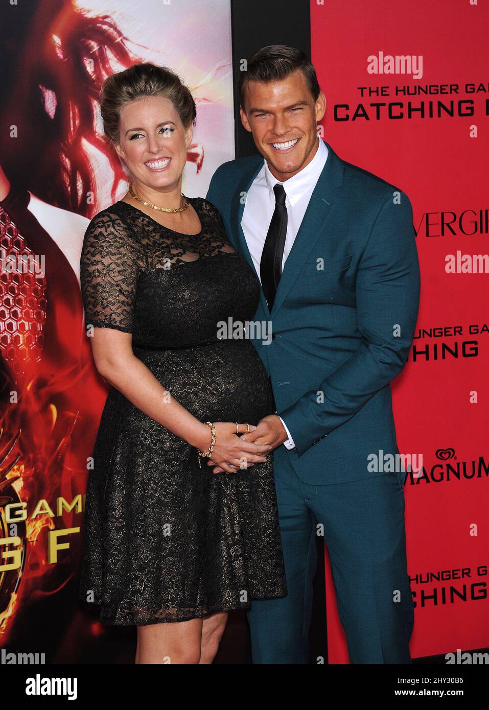 Catherine Ritchson Alan Ritchson The Hunger Games Banque De