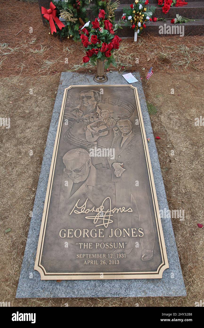 Tombe de george jones Banque de photographies et d’images à haute ...