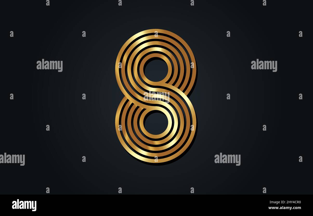 8 a huit logo Banque de photographies et d’images à haute résolution ...