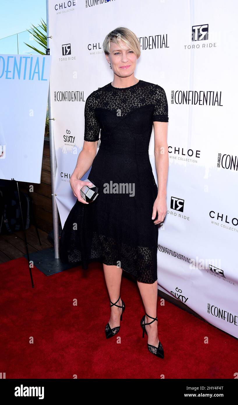 Robin Wright participe à l'événement du magazine confidentiel de Los ...