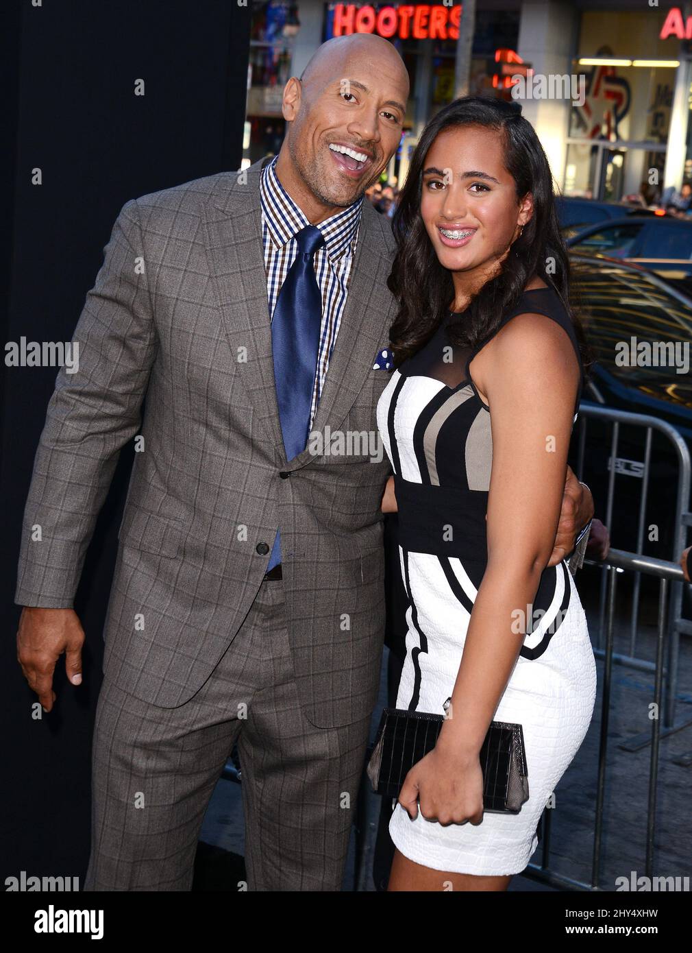 Simone alexandra johnson and dwayne johnson Banque de photographies et ...