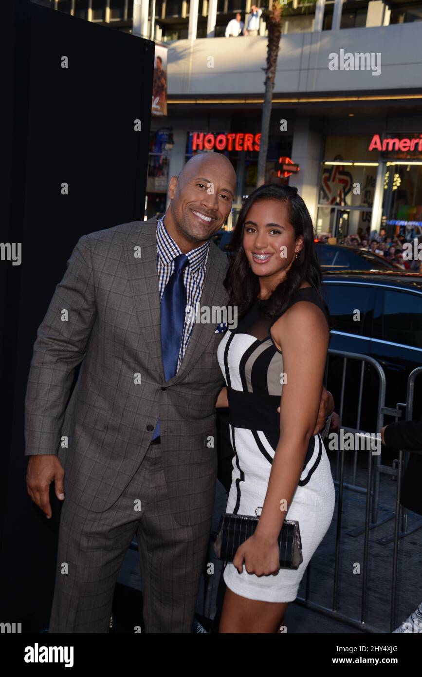 Simone alexandra johnson and dwayne johnson Banque de photographies et ...