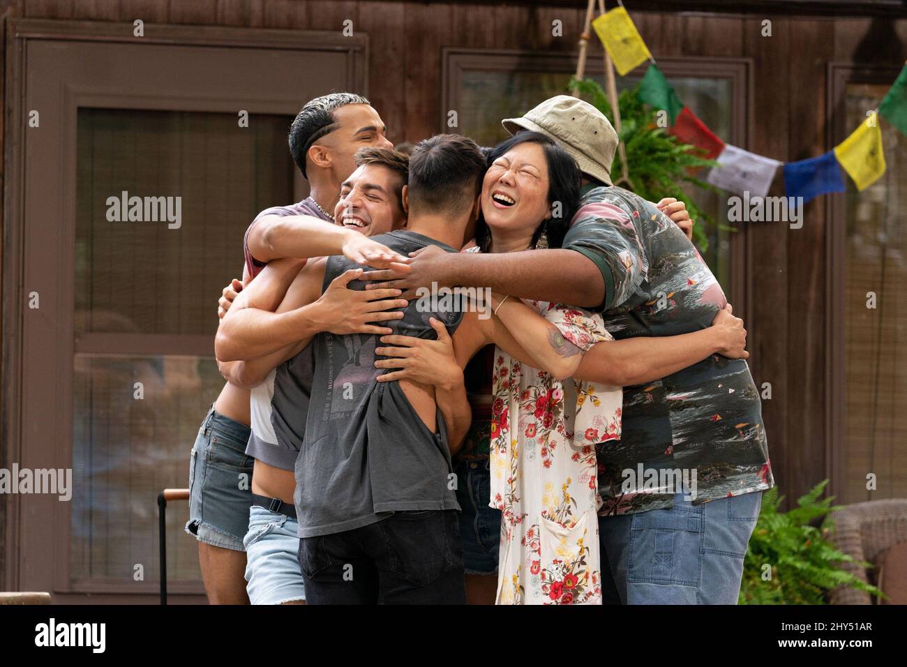 FIRE ISLAND, de gauche à droite : Tomas Matos, Matt Rogers, Joel Kim ...