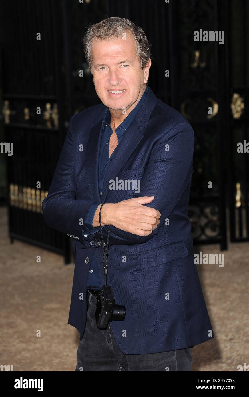 Mario Testino participe à l'événement Burberry 'London in Los Angeles ...