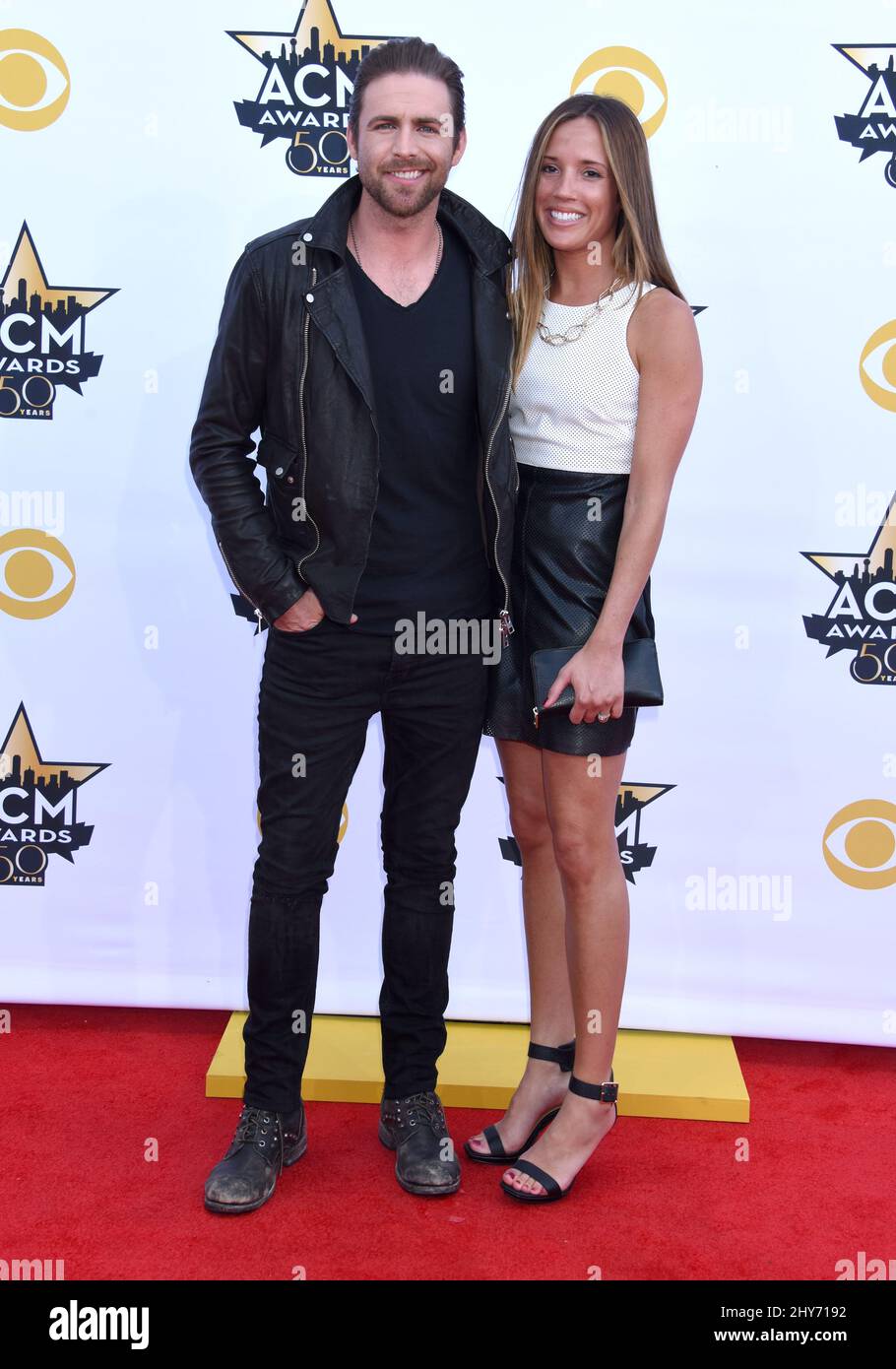Hayden Smith qui a assisté aux Academy of Country Music Awards 50th qui ...