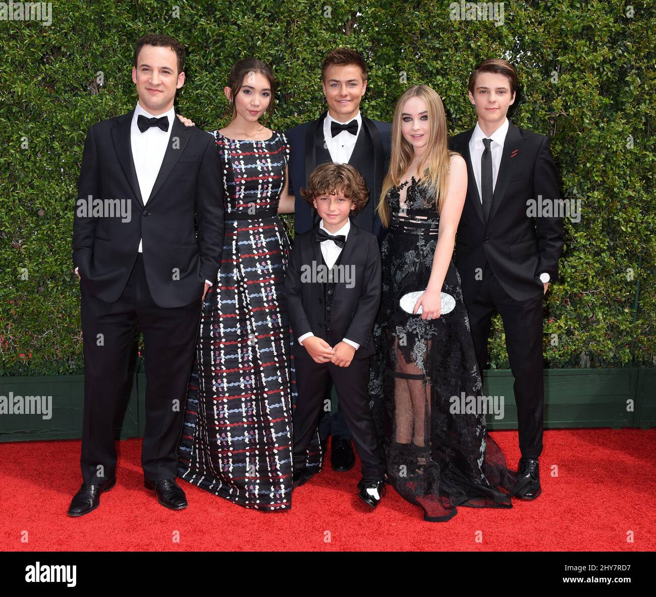 Peyton Meyer And Rowan Blanchard Banque De Photographies Et Dimages à