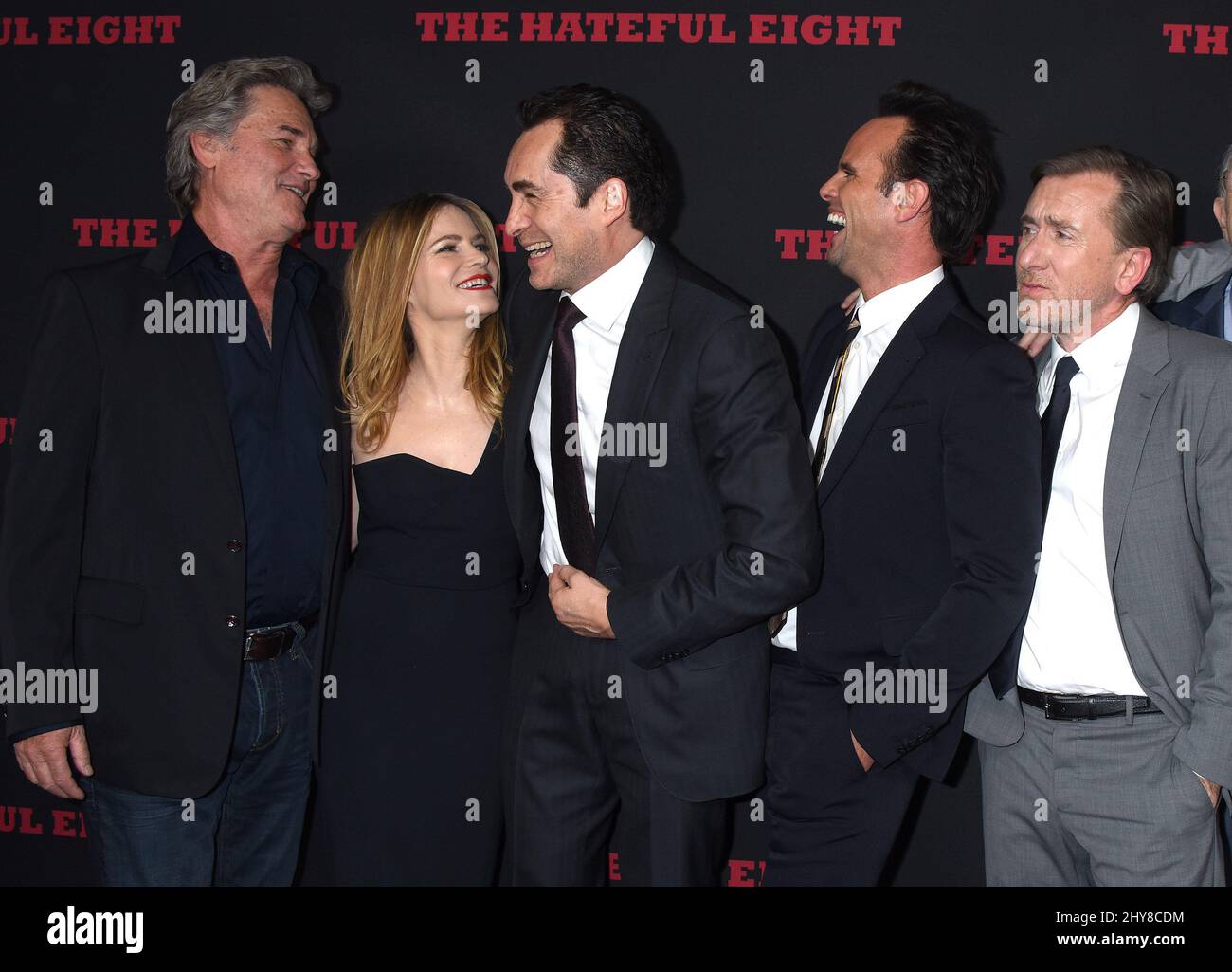 Kurt Russell, Jennifer Jason Leigh, Demian Bichir, Walton Goggins et ...