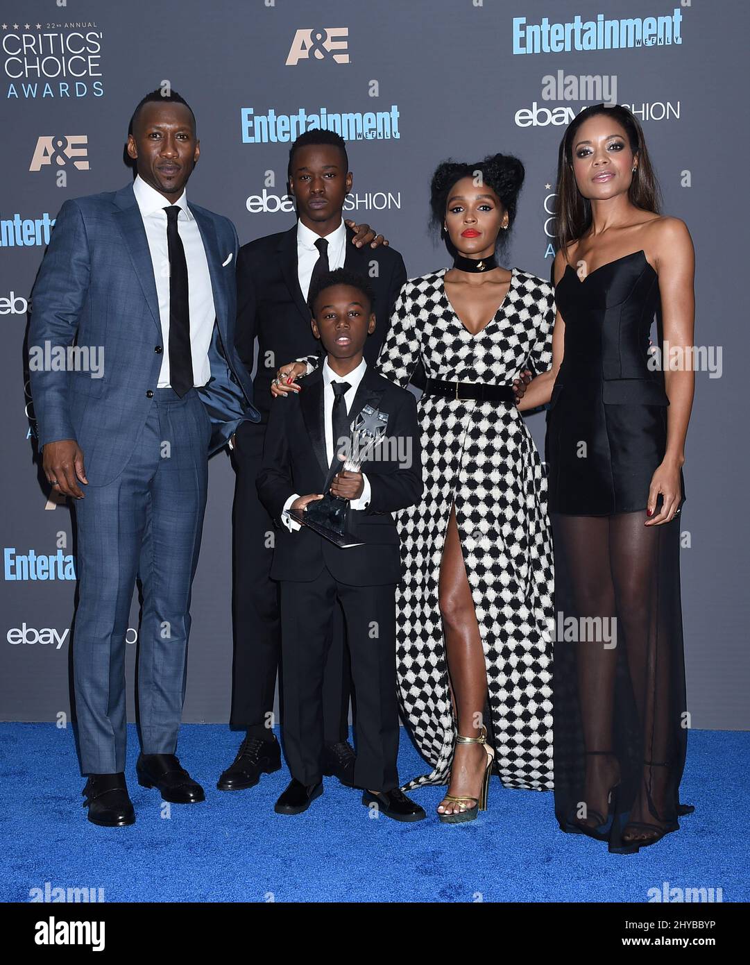 Mahershala Ali, Ashton Sanders, Alex R. Hibbert Janelle Monae et Naomie ...