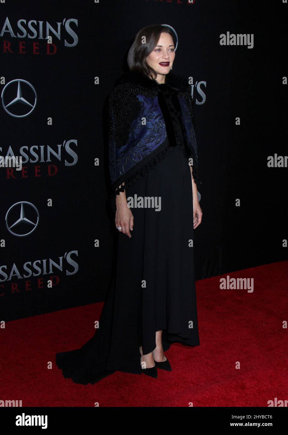 Marion cotillard assassins creed new york premiere Banque de ...