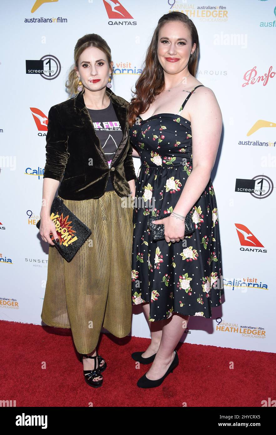 Kate Ledger et Ashleigh Bell, qui arrivent aux Australiens en film ...