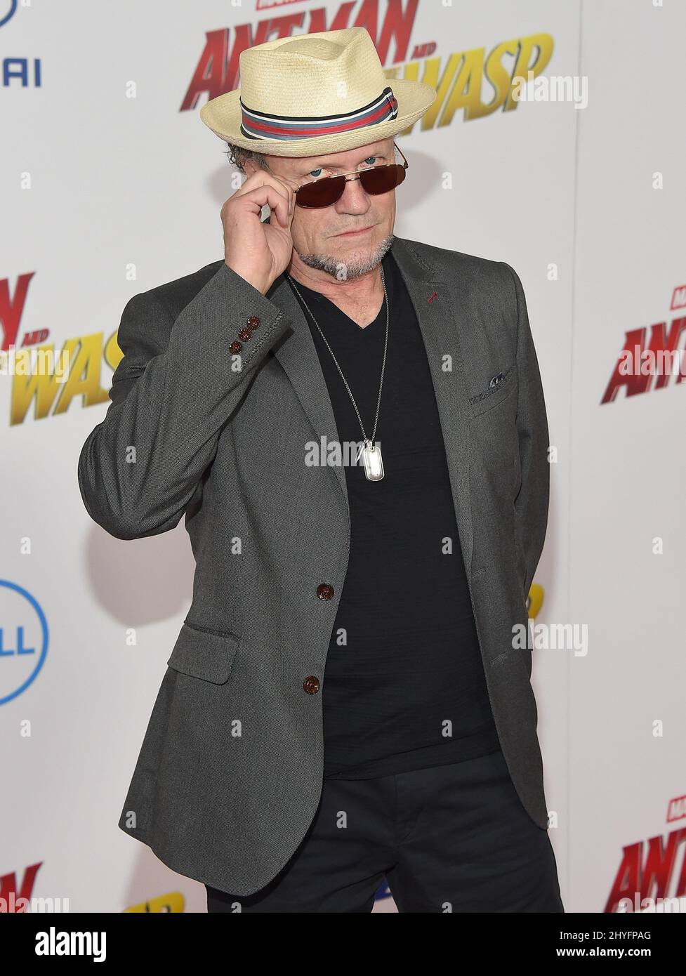 Michael Rooker lors de la première mondiale de 'Ant-Man and the Wasp ...
