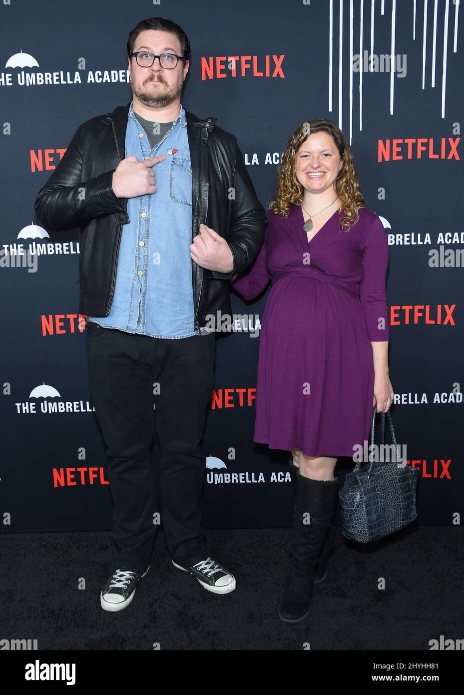 Cameron Britton arrive à la première saison 1 de la Netflix 'The ...