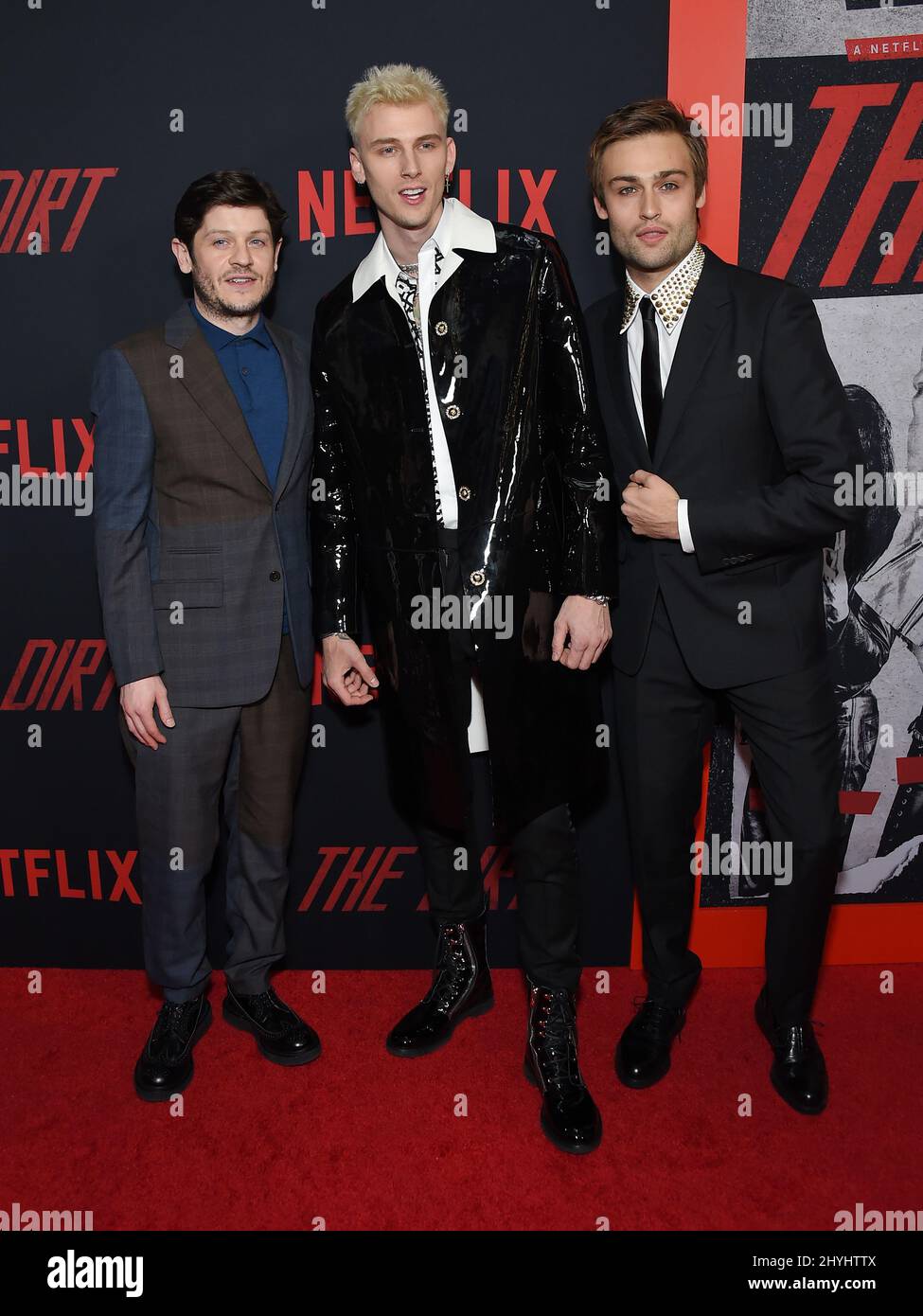 Iwan Rheon, machine Gun Kelly et Douglas Booth à la première mondiale ...