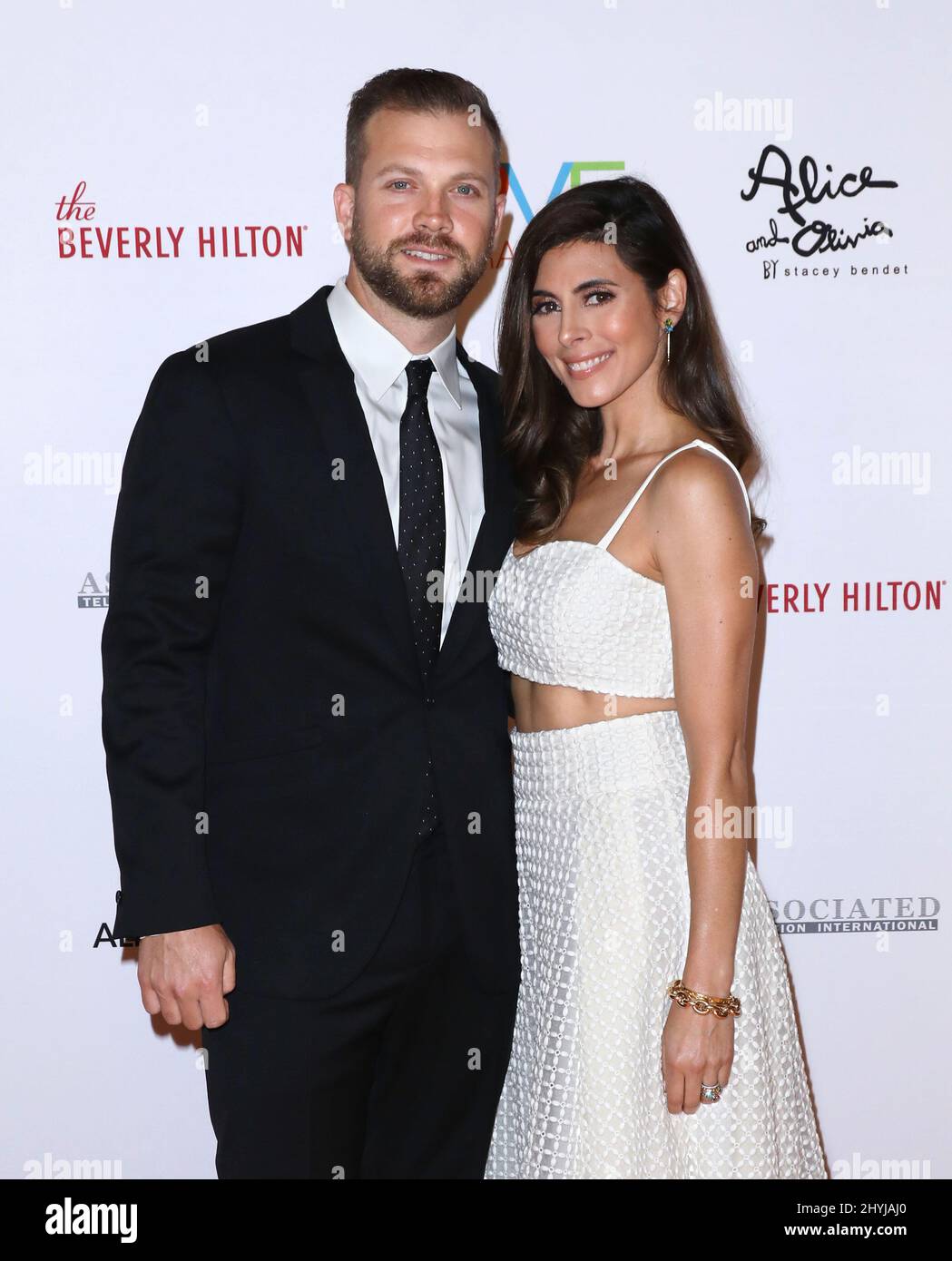 Jamie-Lynn Sigler et Cutter Dykstra lors du Gala annuel de course à l ...