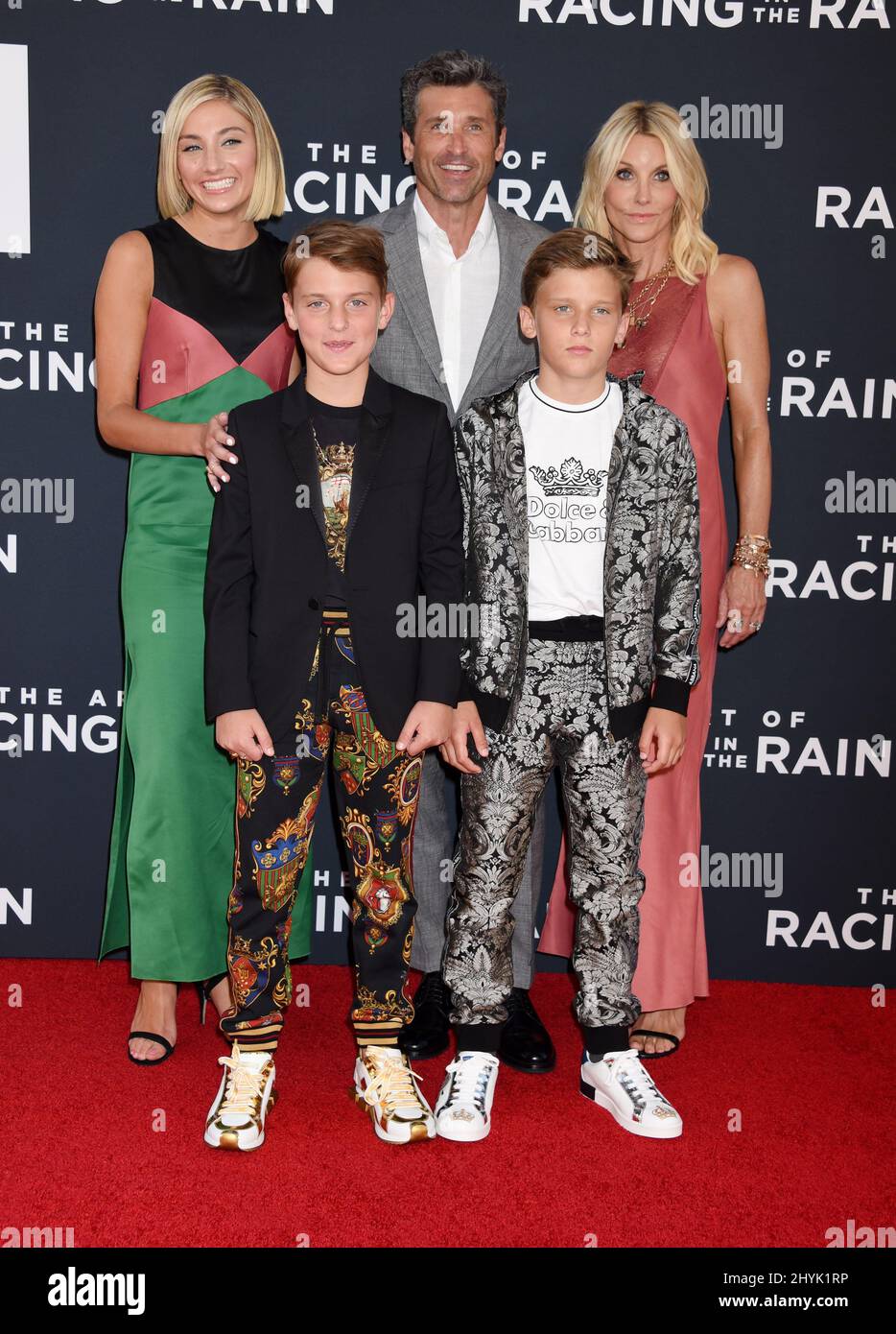 Patrick Dempsey, Jillian Dempsey, Tallula Dempsey, Sullivan Dempsey et ...