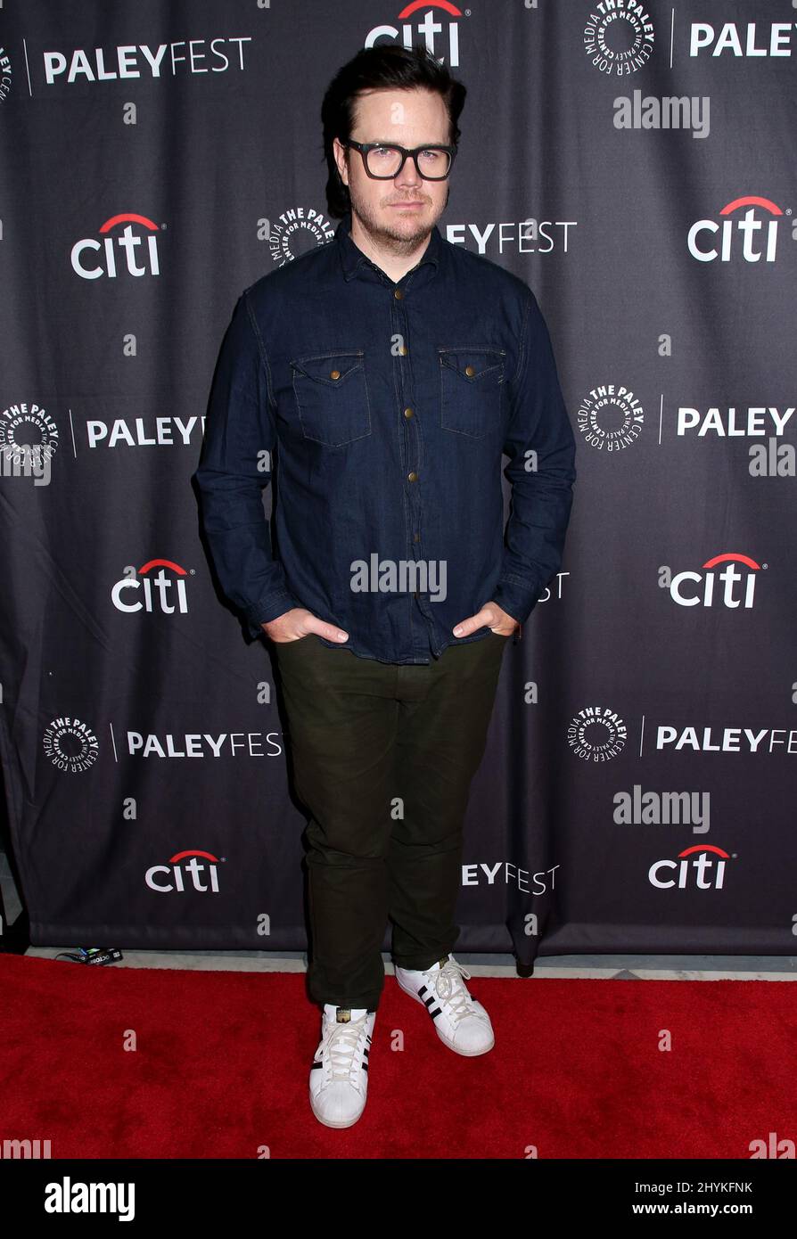 Josh mcdermitt assiste au paleyfest de new york Banque de photographies ...