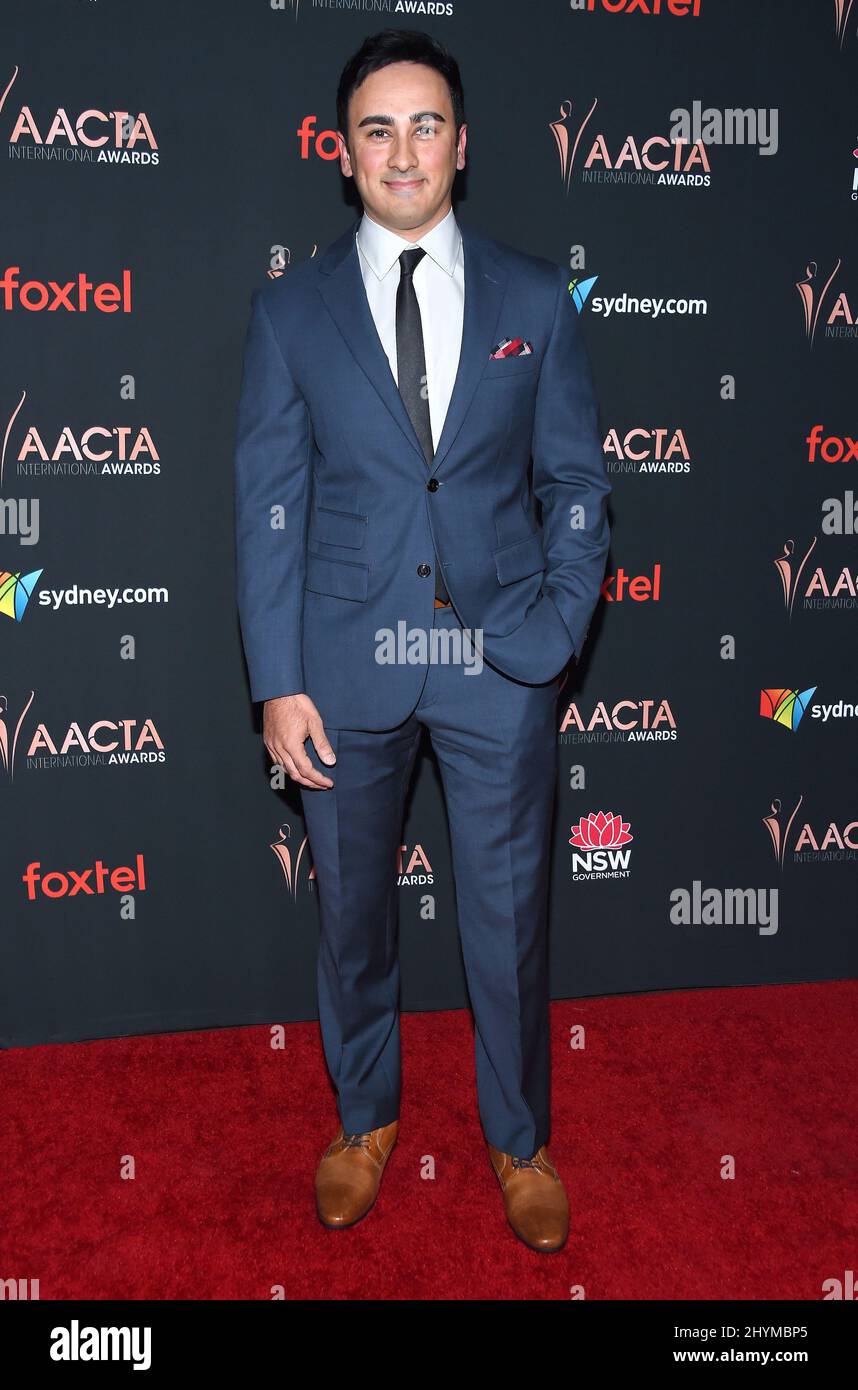 Ashwin Gore aux AACTA International Awards 9th qui se tiennent au SKYBAR à Mondrian LA le 3 ...