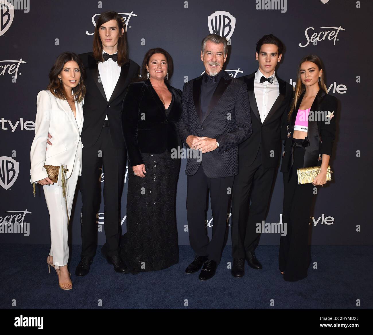 Avery Wheless, Dylan Brosnan, Keely Brosnan, Pierce Brosnan, Paris ...