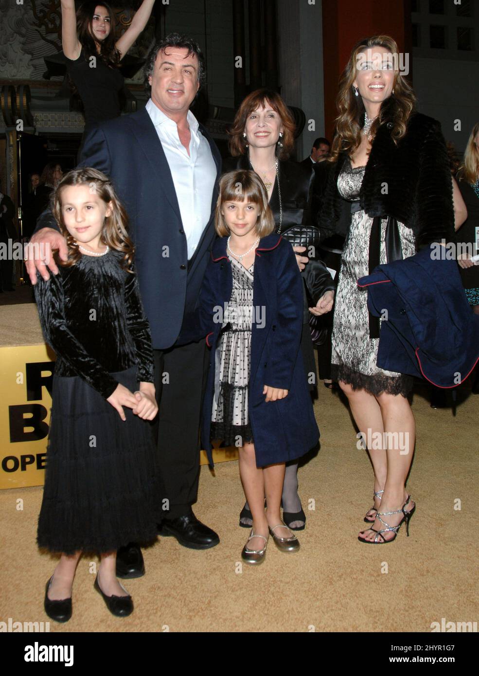 Talia shire and sylvester stallone Banque de photographies et d’images ...