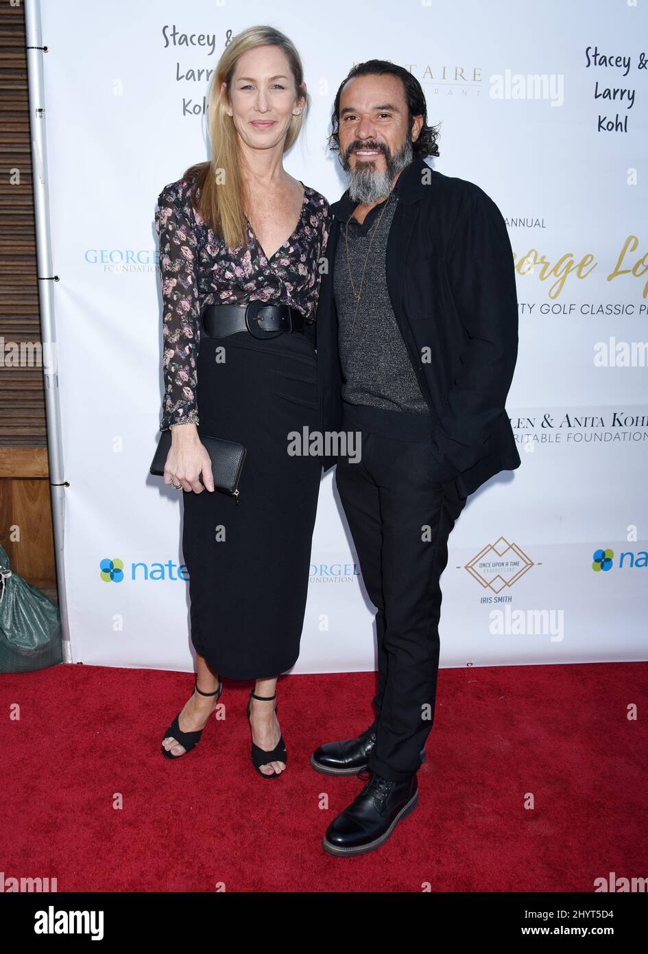 Michael Irby et Susan Elena Matus à l'occasion de la fête de la ...