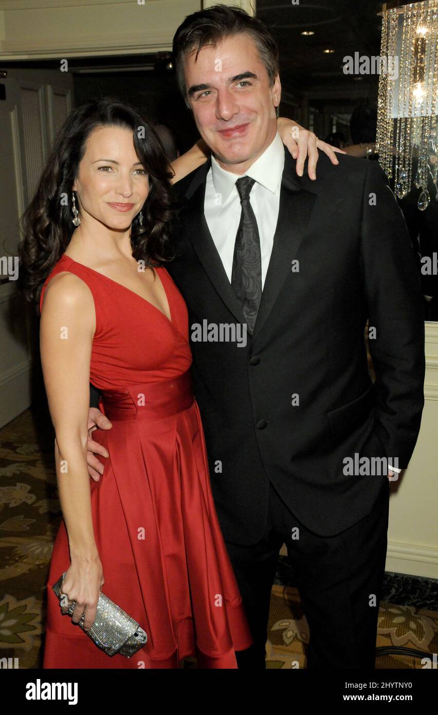 Kristin Davis et Chris Noth à l'occasion des Prix annuels de la Guilde ...
