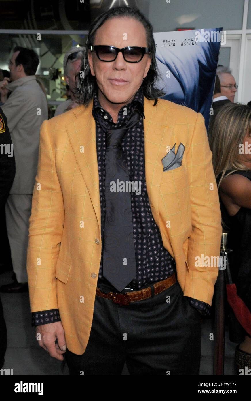 Los angeles ca usa mickey rourke Banque de photographies et d’images à ...