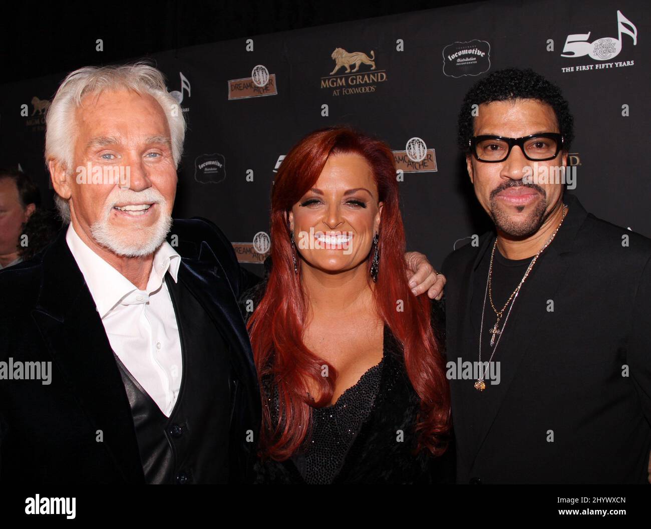 Kenny rogers wynonna judd lionel richie rogers Banque de photographies ...