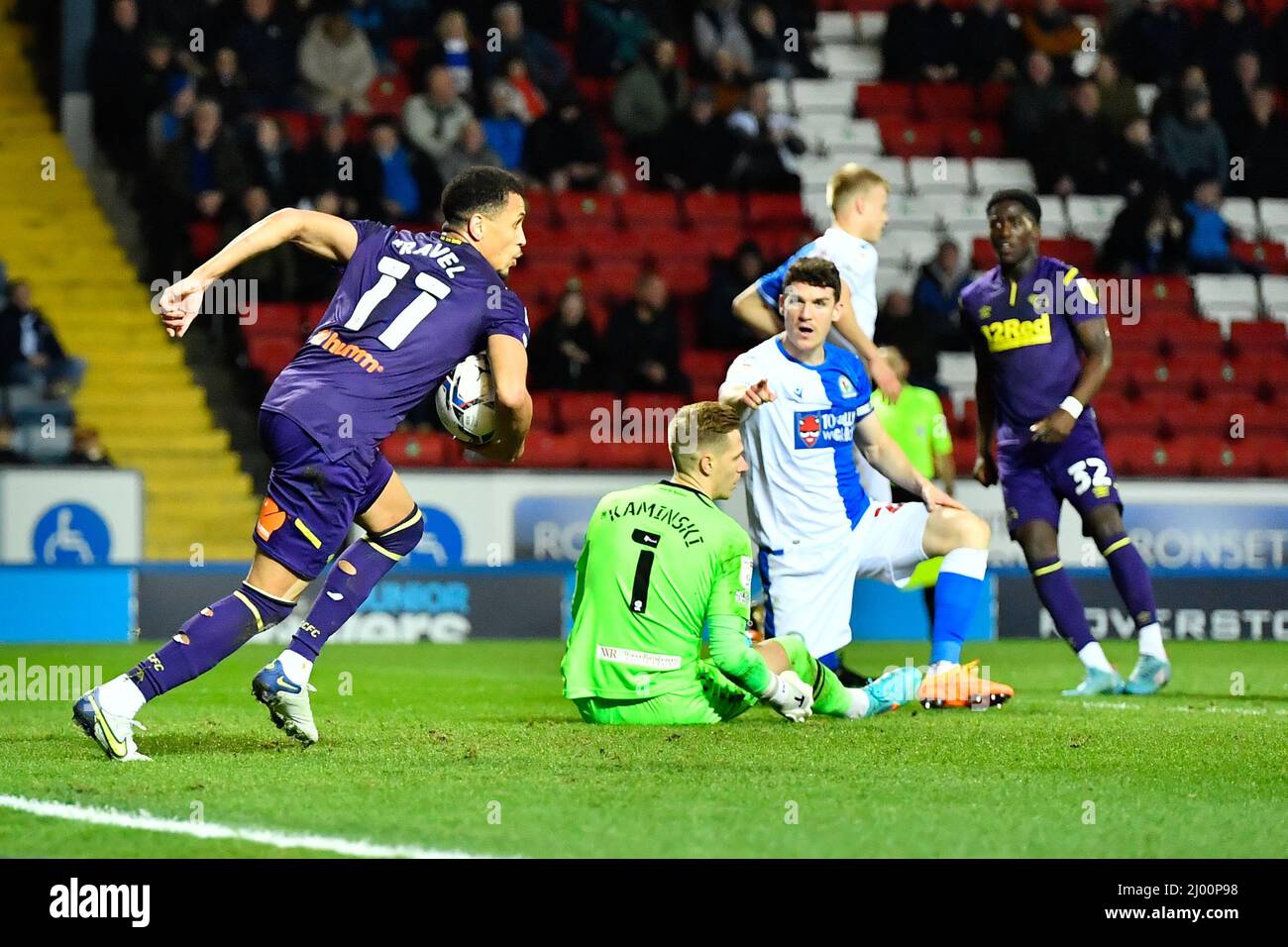 Blackburn, Lancashire England; 15th mars 2022 ; Ewood Park, Blackburn ...