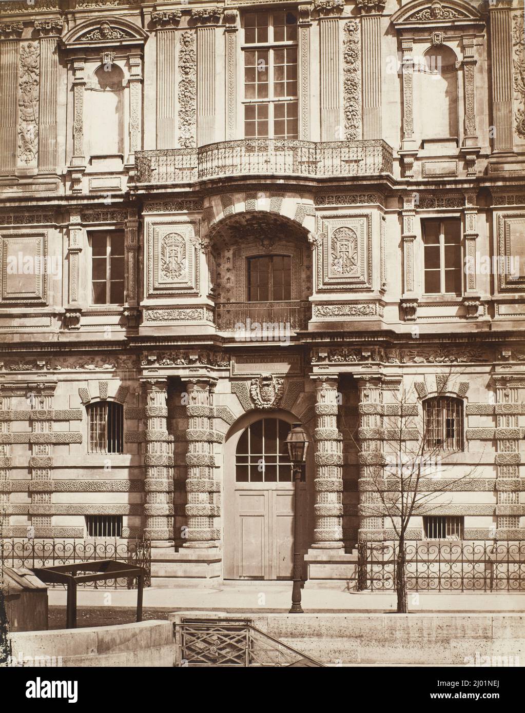 Bibliothèque Impériale du Louvre. Edouard-Denis Baldus (France, env. 1813- vers 1882). France ...