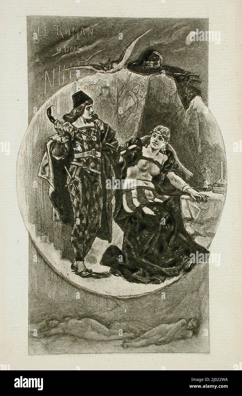 Le roman dune nuit Banque de photographies et d’images à haute ...