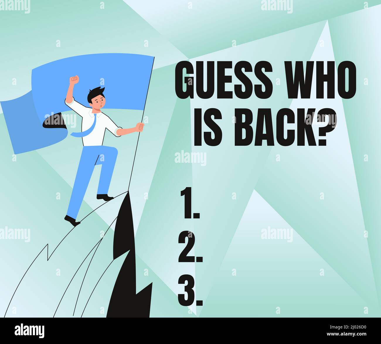 Légende conceptuelle deviner qui est Back question. Photo conceptuelle ...