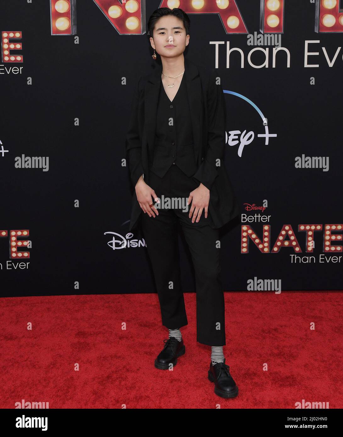 Hollywood, CA, États-Unis, 15 mars 2022. Terry Hu arrive à la première ...