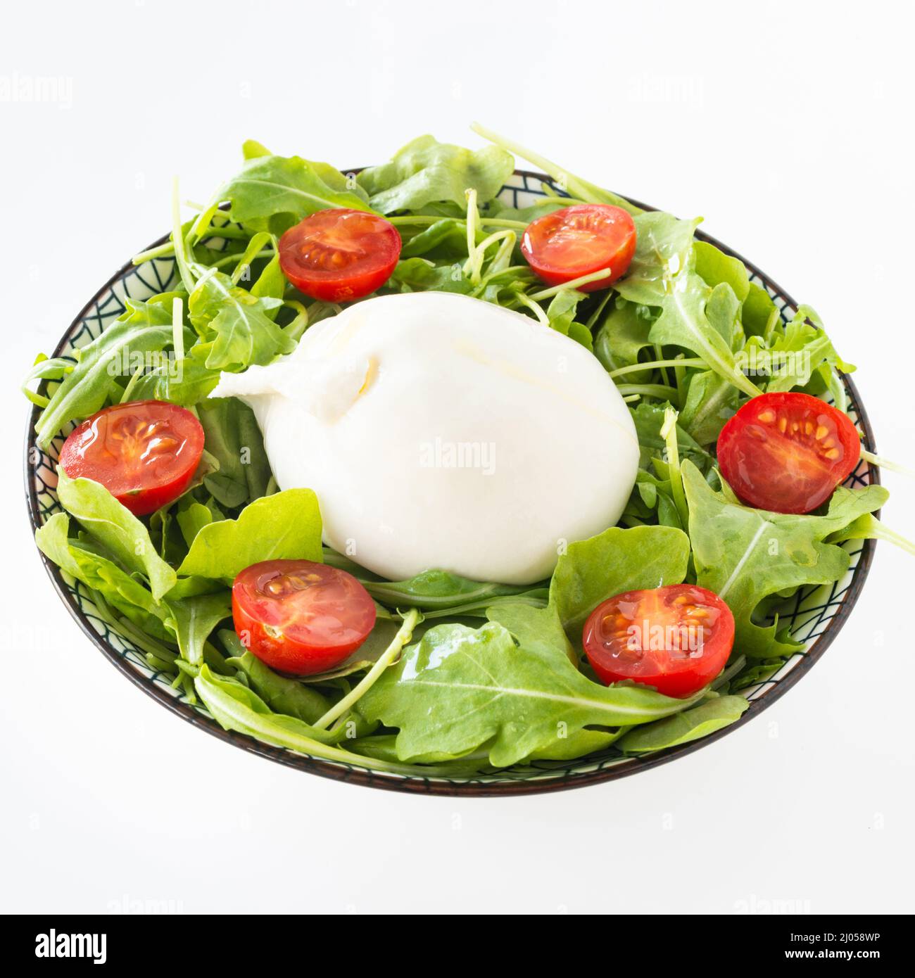 Burrata salad Banque de photographies et d’images à haute résolution ...