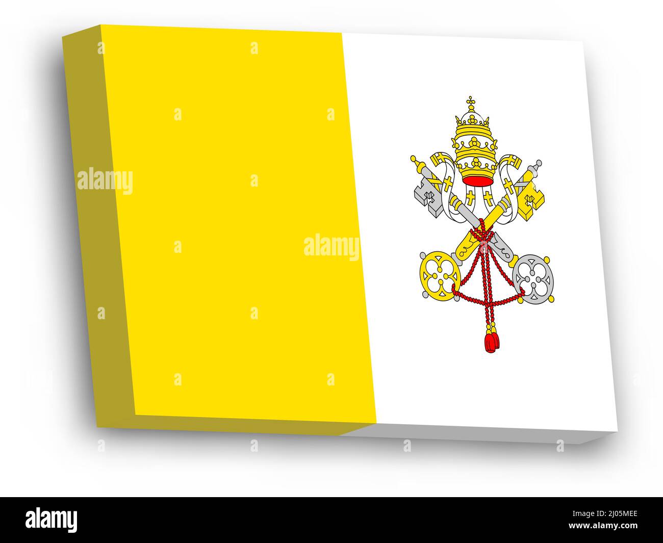 Drapeau de rome Banque d'images détourées - Alamy