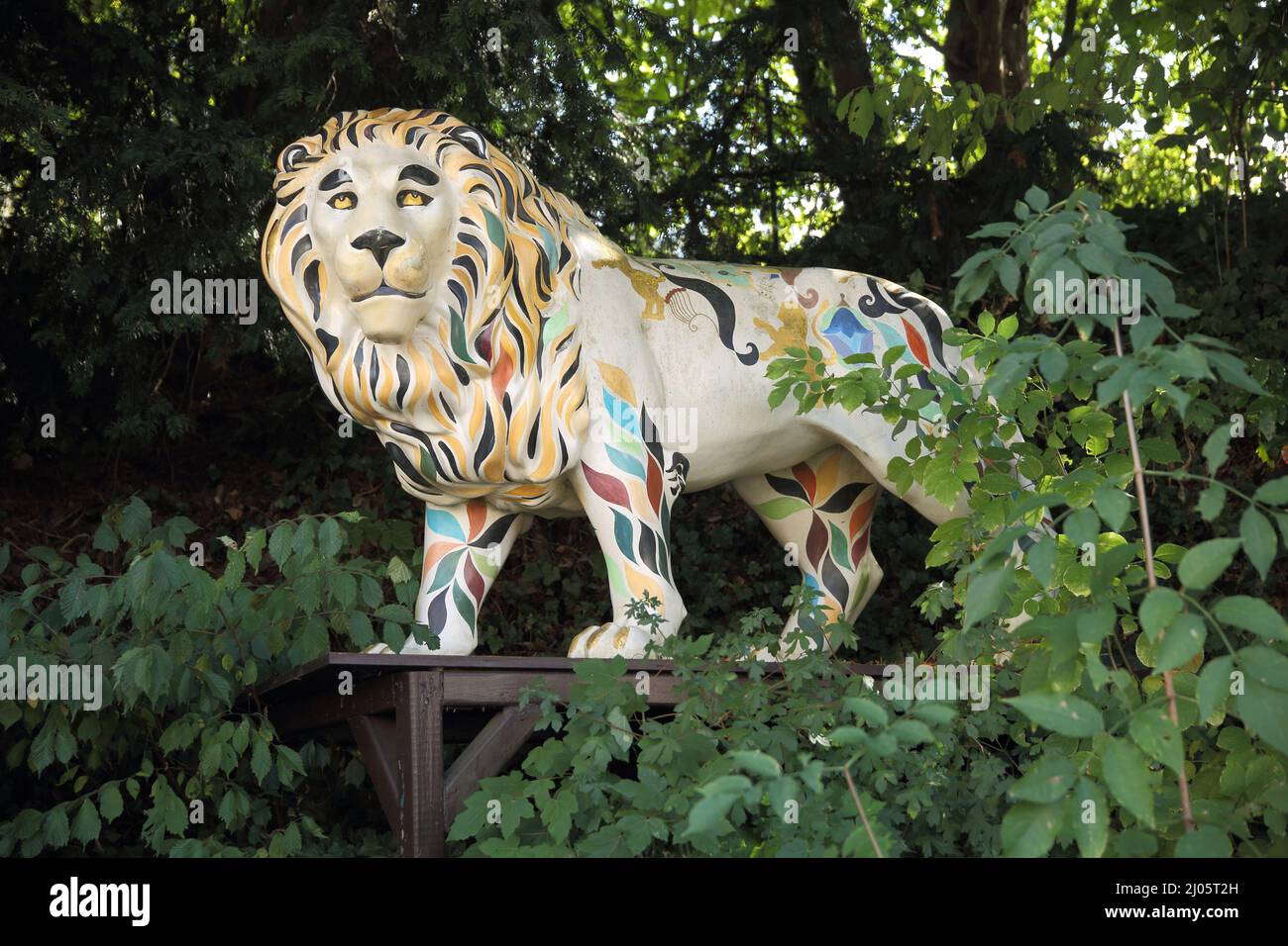 Hessian lion Banque de photographies et d’images à haute résolution - Alamy