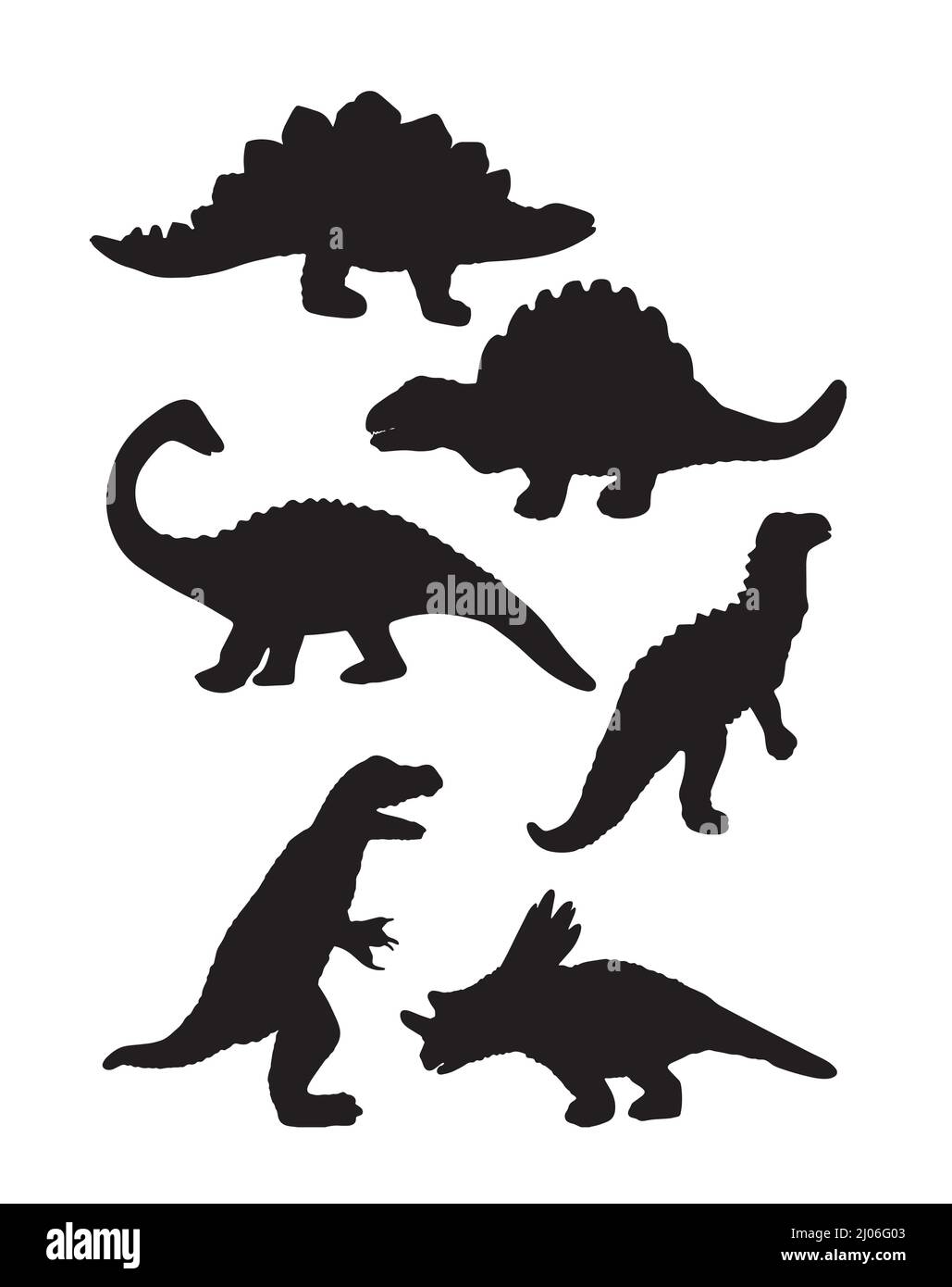 Dinosaur diplodocus silhouette Banque d'images vectorielles - Page 3 - Alamy