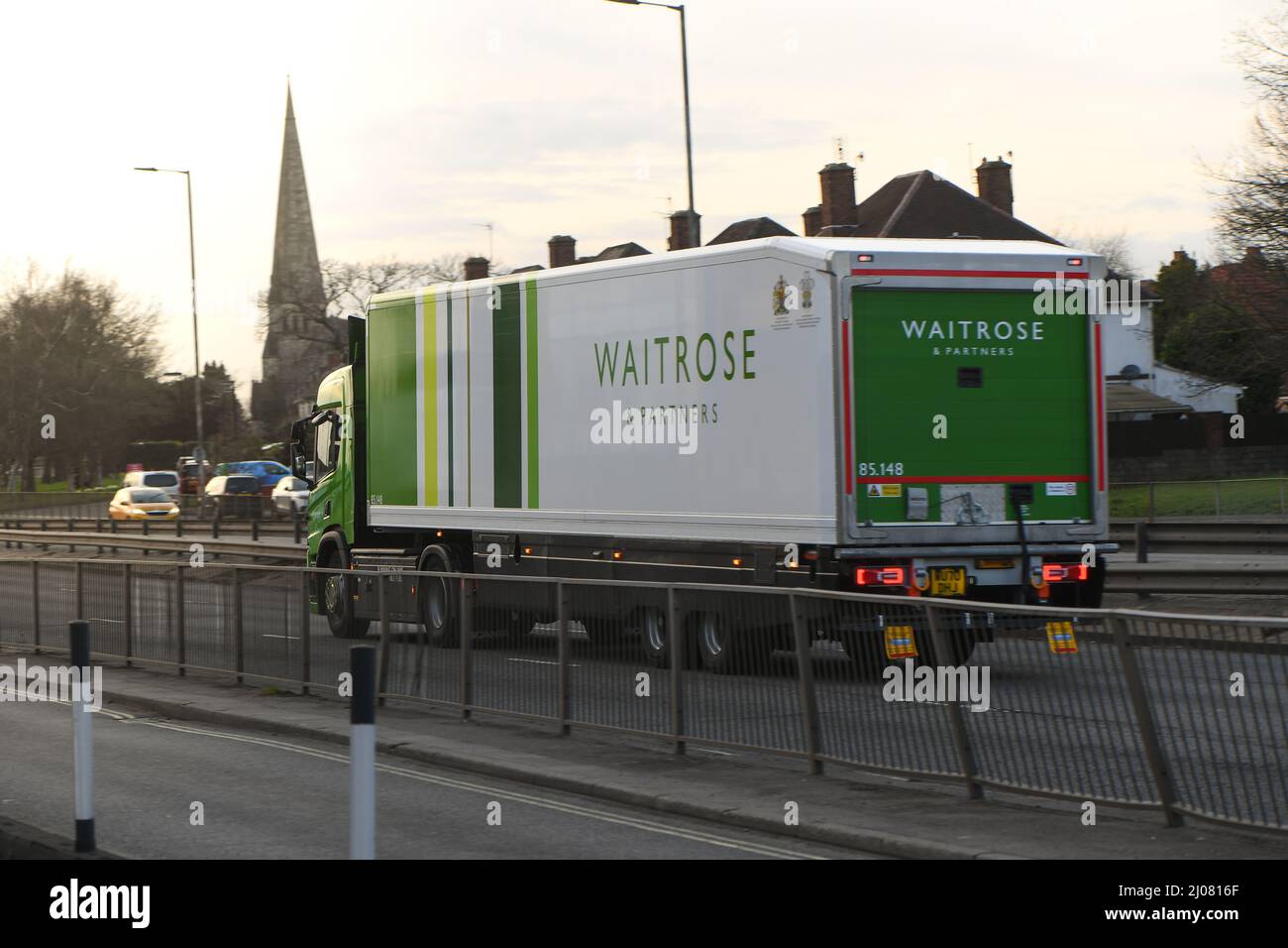 Waitrose truck Banque de photographies et d’images à haute résolution ...