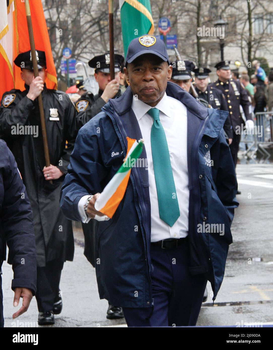 New York, États-Unis. 17th mars 2022. (NOUVEAU) le maire de New York ...