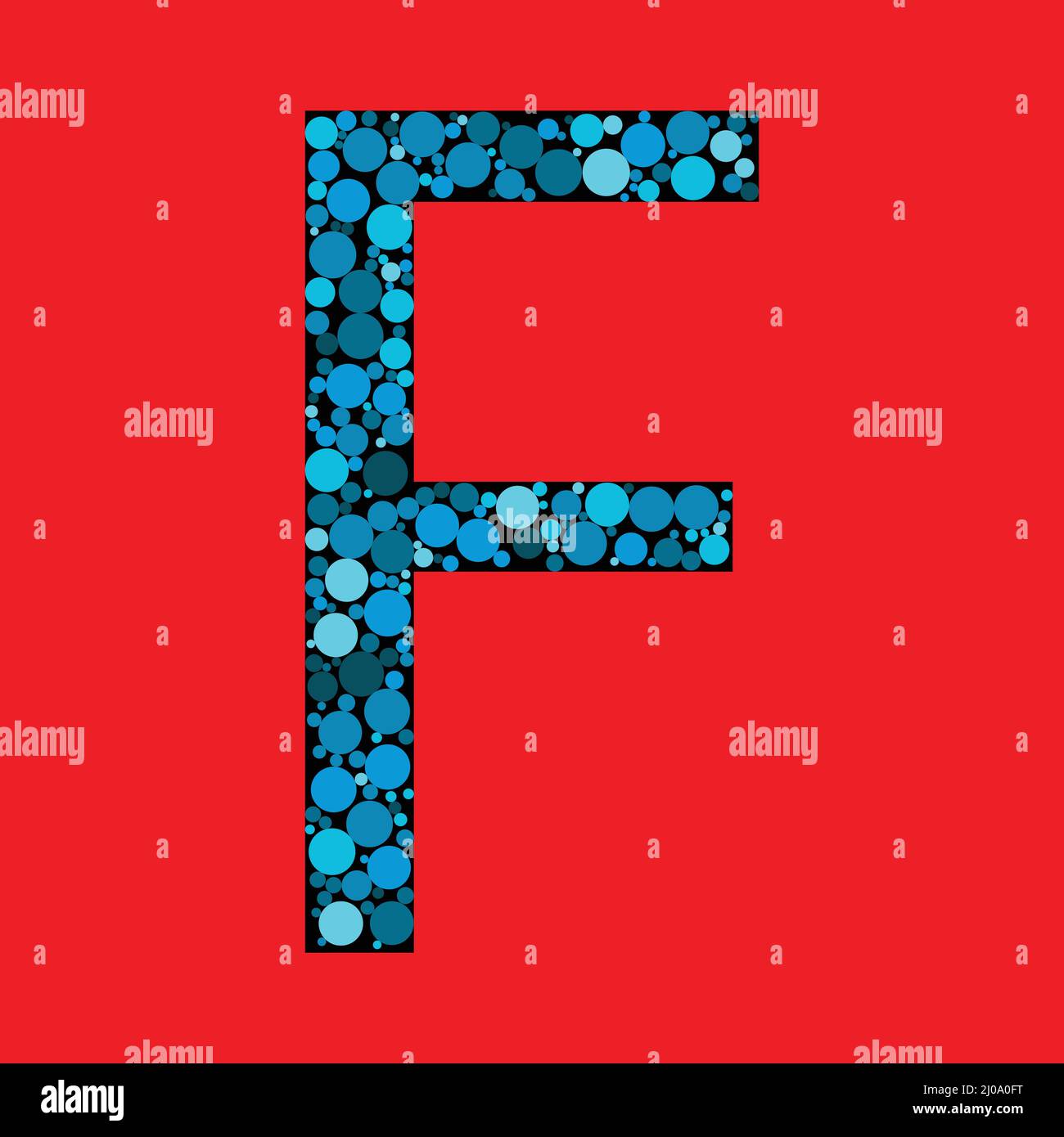 La calligraphie de la lettre f Banque de photographies et d’images à ...