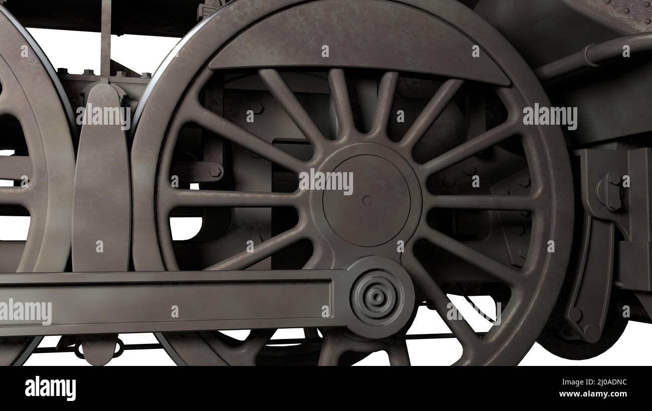 Train wheels Banque de photographies et d’images à haute résolution - Alamy