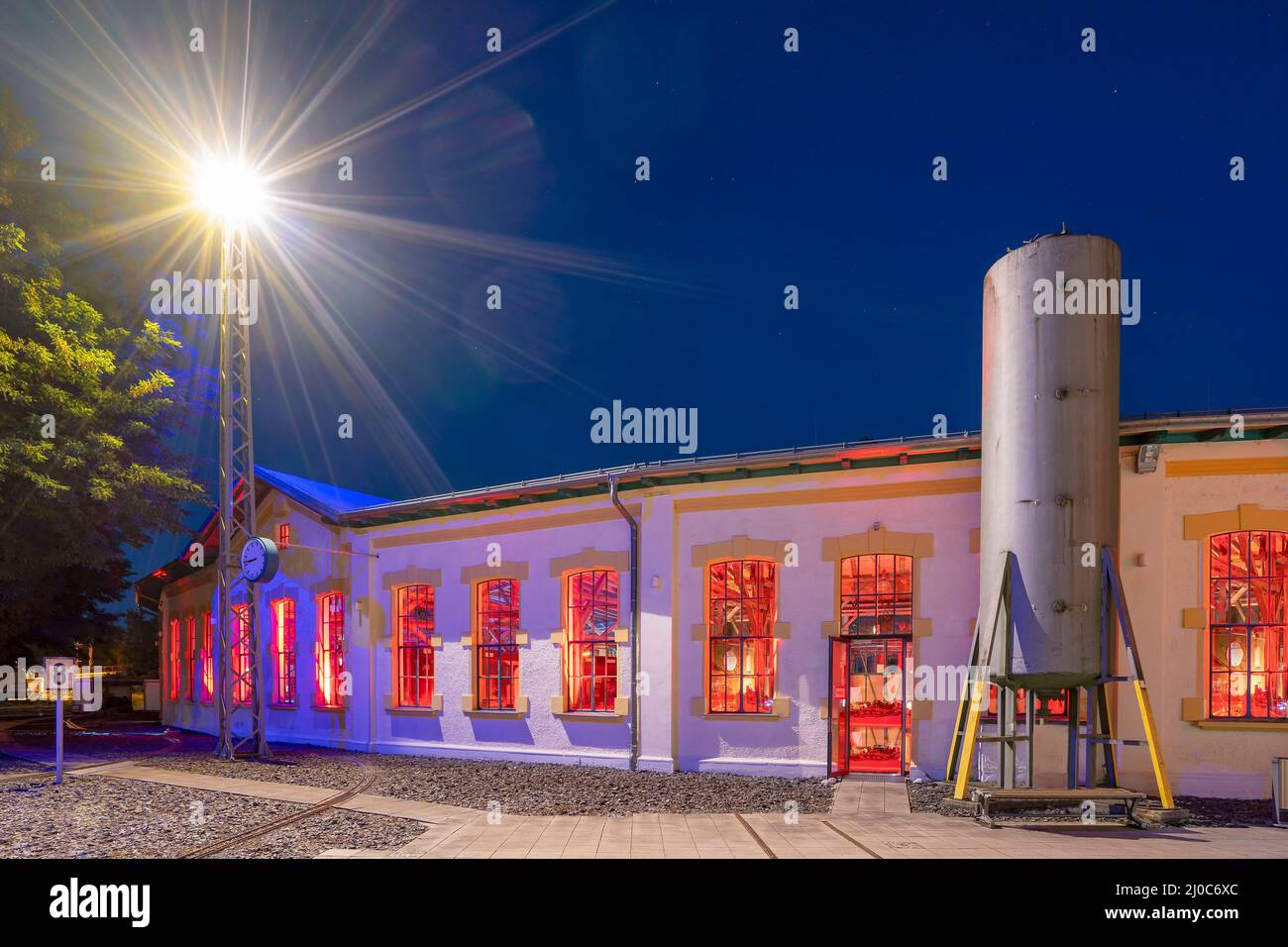 Die Lokwelt in Freilaing, ein Museum für die Eisenbahn im ehemaligen ...